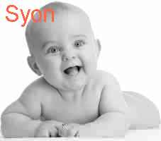 Syon - meaning | Baby Name Syon meaning and Horoscope